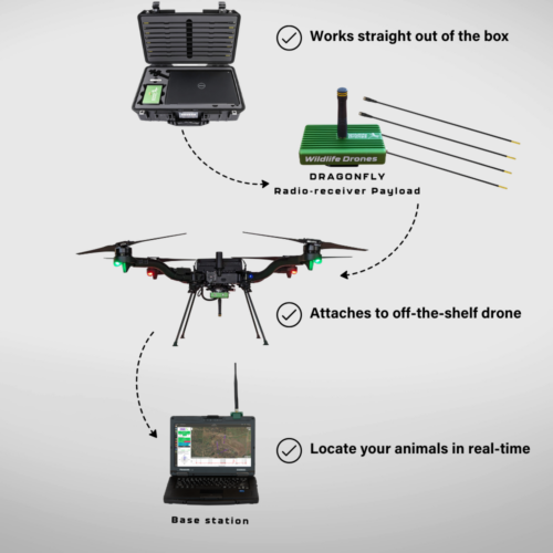 Radio-telemetry system - Learn how drone-based wildlife telemetry works